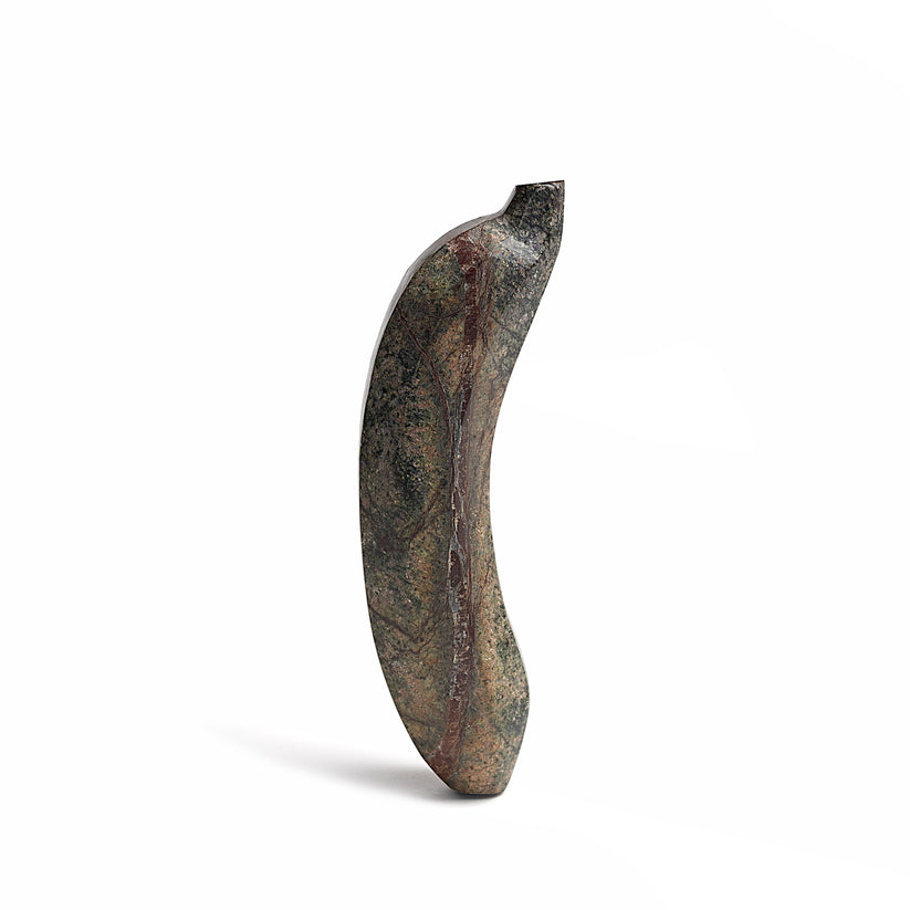 Stone Plus India Green Marble Banana - a showpiece – Opulent Homes