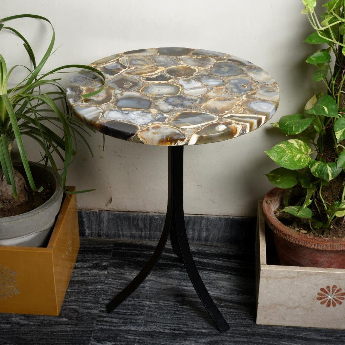 Stone Plus India Wild Agate Coffee Table – Opulent Homes